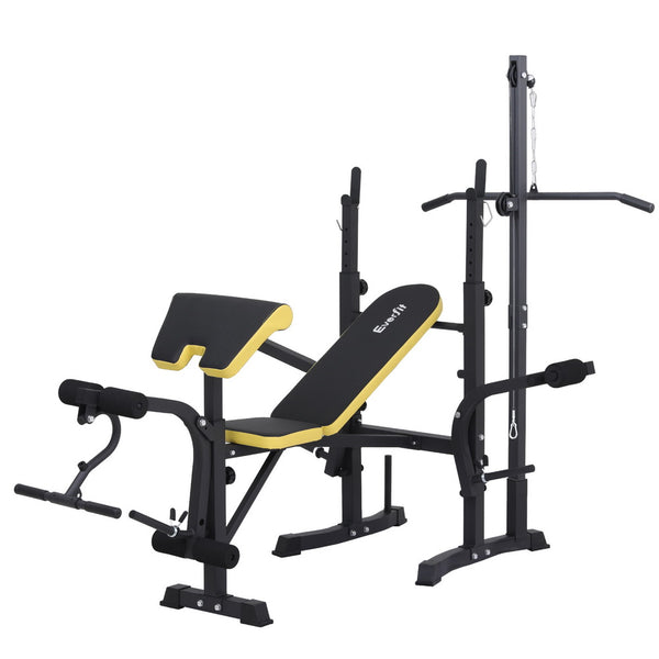 Everfit Weight Bench 14in1 Press Multi-Station Fitness Home Gym Equipm